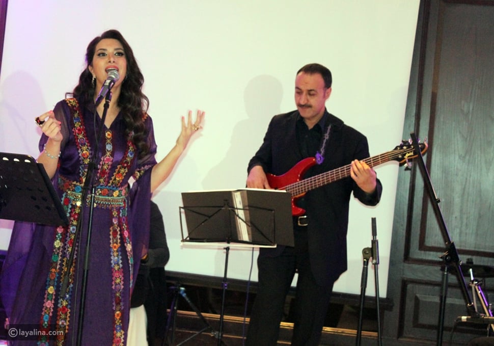 زين عوض تتألق في الساحة الهاشمية ويافا